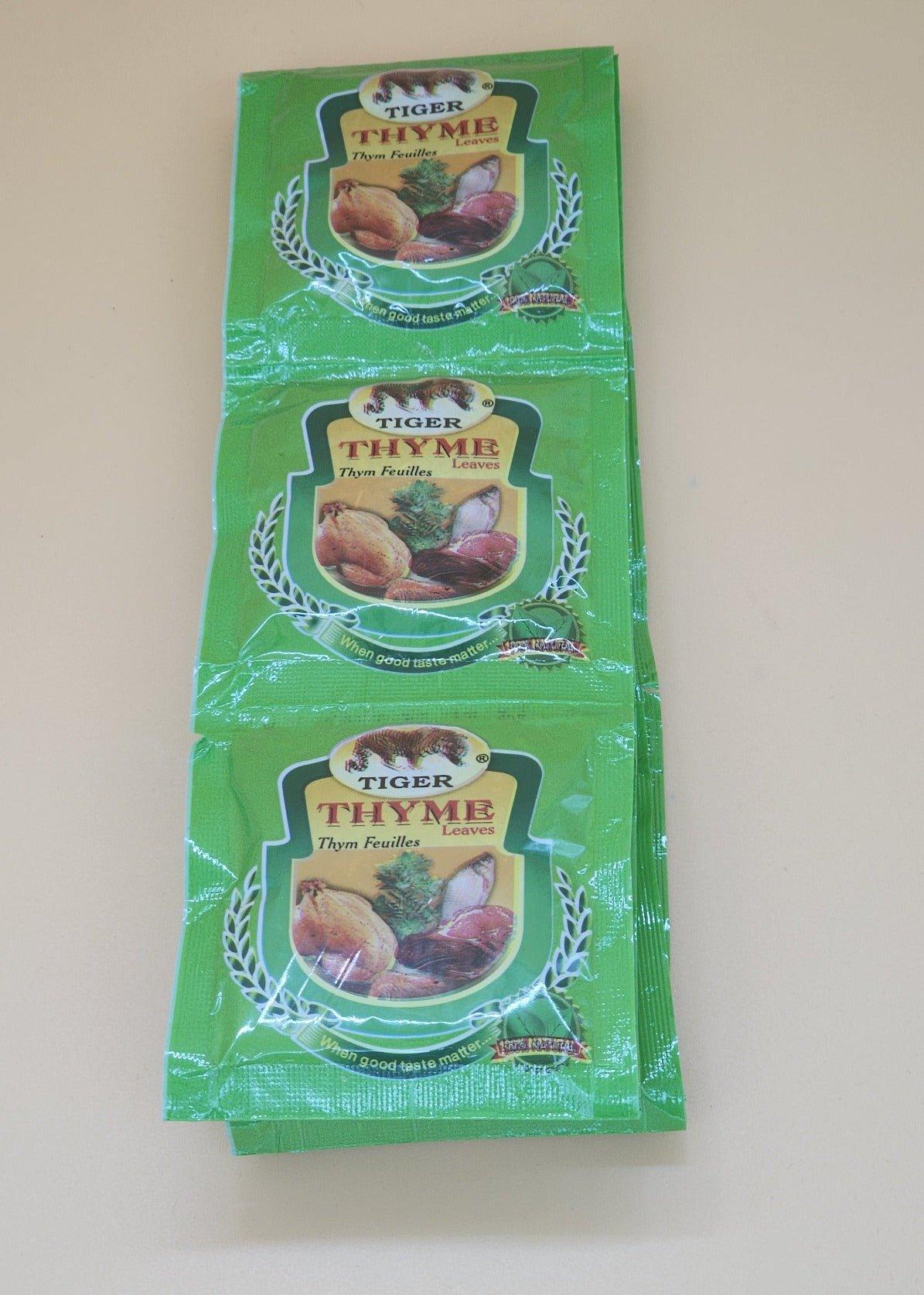 Tiger Thyme Leaves For Poultry, Fish ,Stew , Jollof Rice , Fried Rice