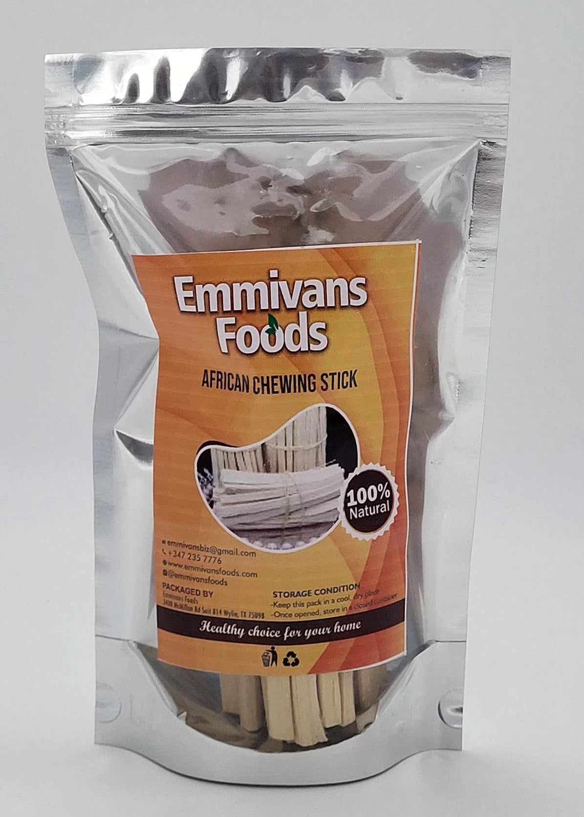 Emmivans African Dental Chewing Stick - Pako ijabu 10 Count